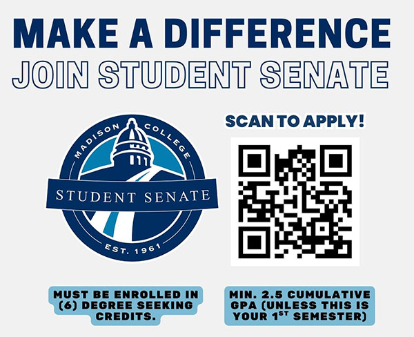 2025 Senate Election Spring vote matters flyer - The Clarion